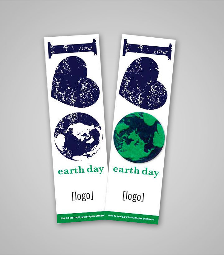 Acrylic Art & Collectibles earth day bookmarks set of 2 Painting etna ...